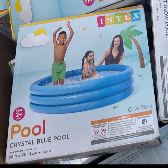 Intex | Swim | Crystal Blue Pool | Poshmark